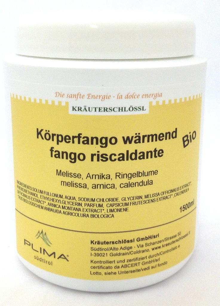 Fango caldo 1500ml Bio | Castellino delle erbe Shop